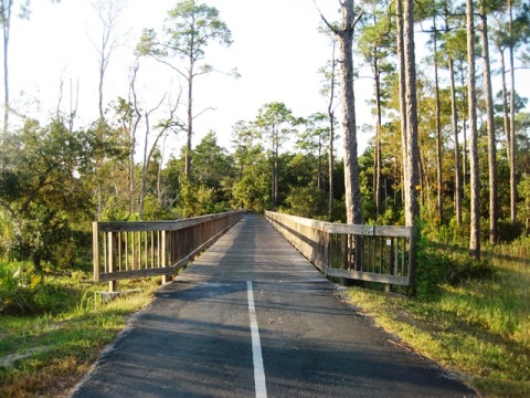 Hugh S. Branyon Backcountry Trail, Alabama Biking. E-Z Map.
